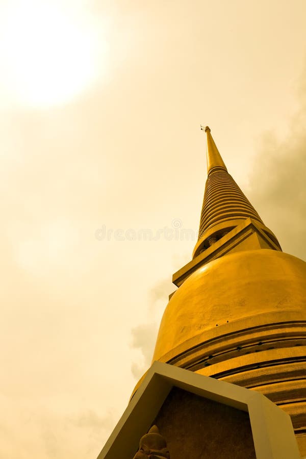 Pagoda and sun stock image. Image of architecture, history - 25603369