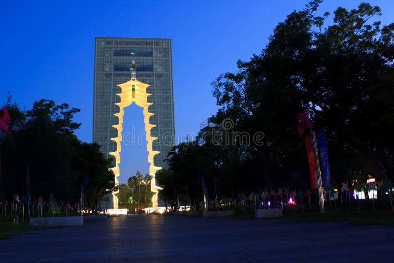 Pagoda Tower in Kew Gardens Stock Image - Image of green, culture: 35601503