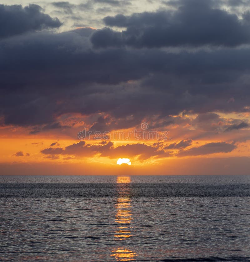 Beach in Mallorca at Sunset Stock Image - Image of sunset, paradise ...