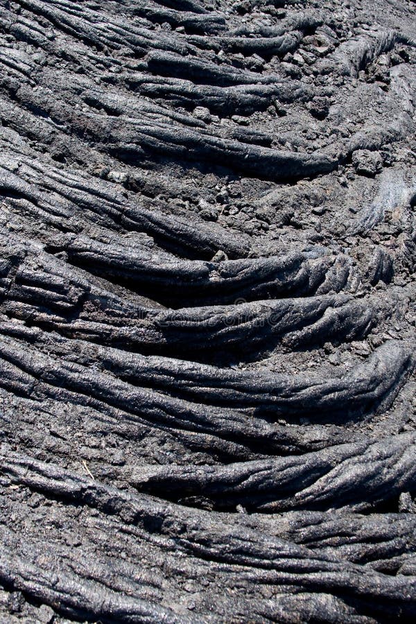 Pahoehoe Lava Detail stock image. Image of geologic, rock - 5106869
