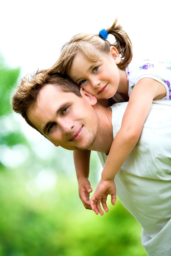Pai E Filha Imagem De Stock Imagem De Sobreposto Paternidade 10449141