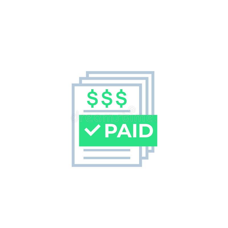 Bills Paid Stock Illustrations – 793 Bills Paid Stock Illustrations ...