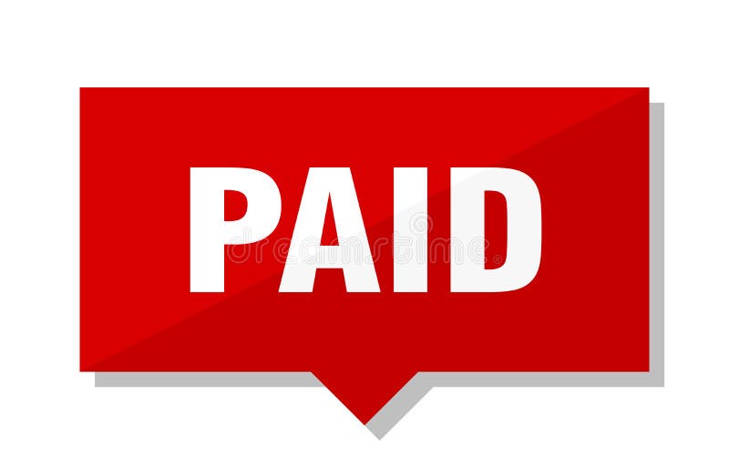 Paid Tag Stock Illustrations – 1,523 Paid Tag Stock Illustrations ...