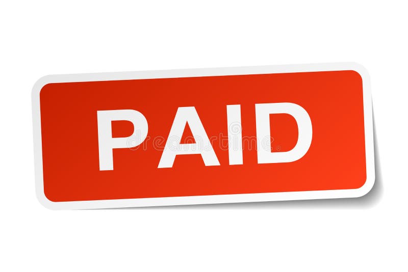 Paid Sticker Stock Illustrations – 1,580 Paid Sticker Stock ...