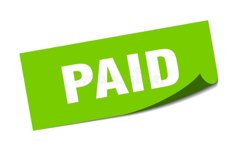 Paid Sticker Stock Illustrations – 1,746 Paid Sticker Stock ...
