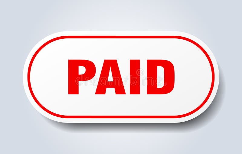 Paid Sticker Stock Illustrations – 1,680 Paid Sticker Stock ...