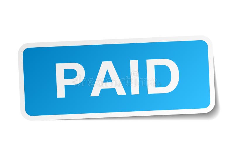 Paid Sticker Stock Illustrations – 1,501 Paid Sticker Stock ...