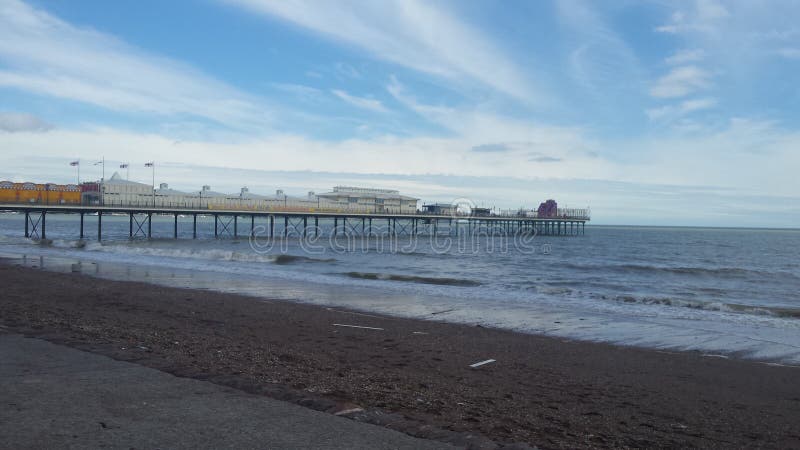 Paignton Pier stock photo. Image of paignton, pier, devon - 69731330