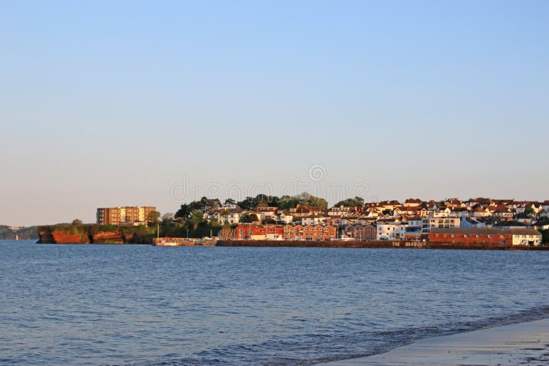 Paignton Seafront and Harbour, Torbay Stock Photo - Image of torbay ...