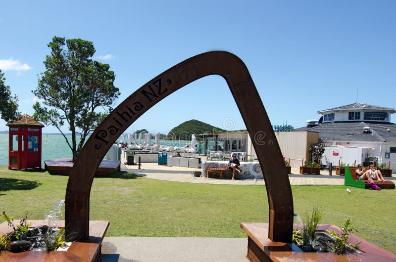 Paihia - New Zealand editorial stock image. Image of recreation - 38212174