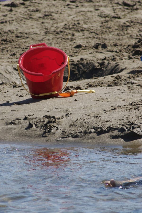 Pail stock image. Image of forgotten, sand, lost, pail - 1016095