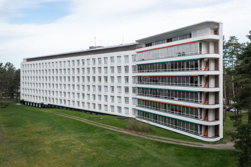 Paimio Sanatorium Bulding Designed by Alvar Aalto Editorial Stock Image ...