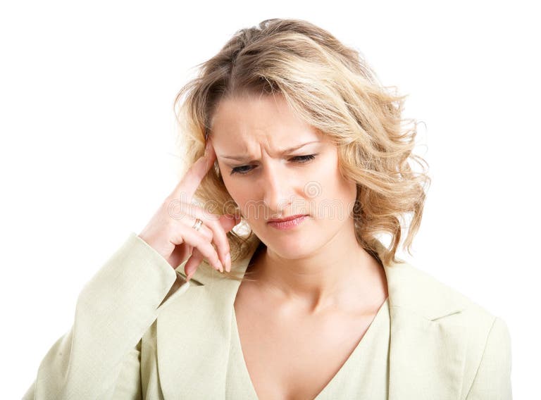 Pain stock image. Image of expression, blond, russian - 5360439