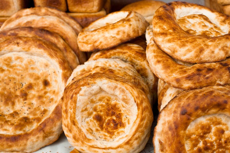 Pain Asiatique Traditionnel Photo stock - Image du closeup, cuisine ...