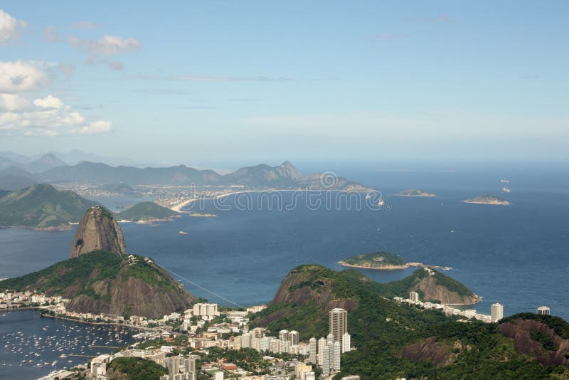 Pain de sucre Rio Brazil photo stock. Image of roumain - 166743072