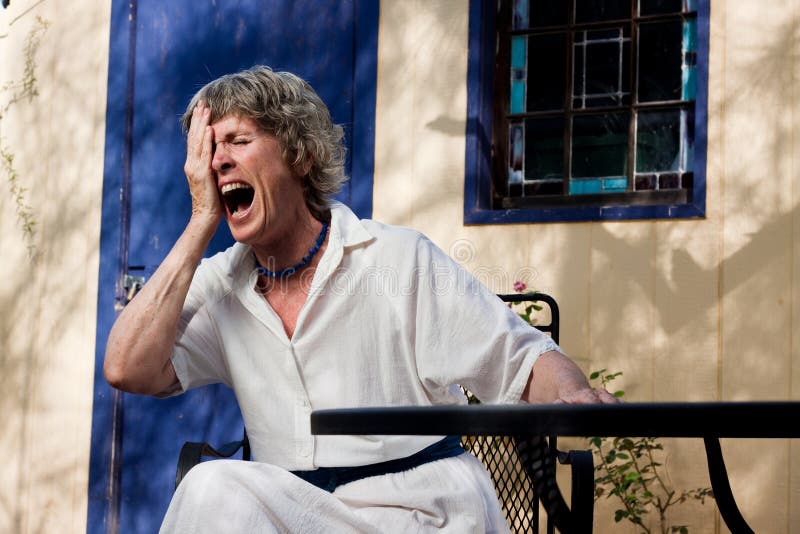 Pain in the eye stock photo. Image of poke, pain, older - 11161128