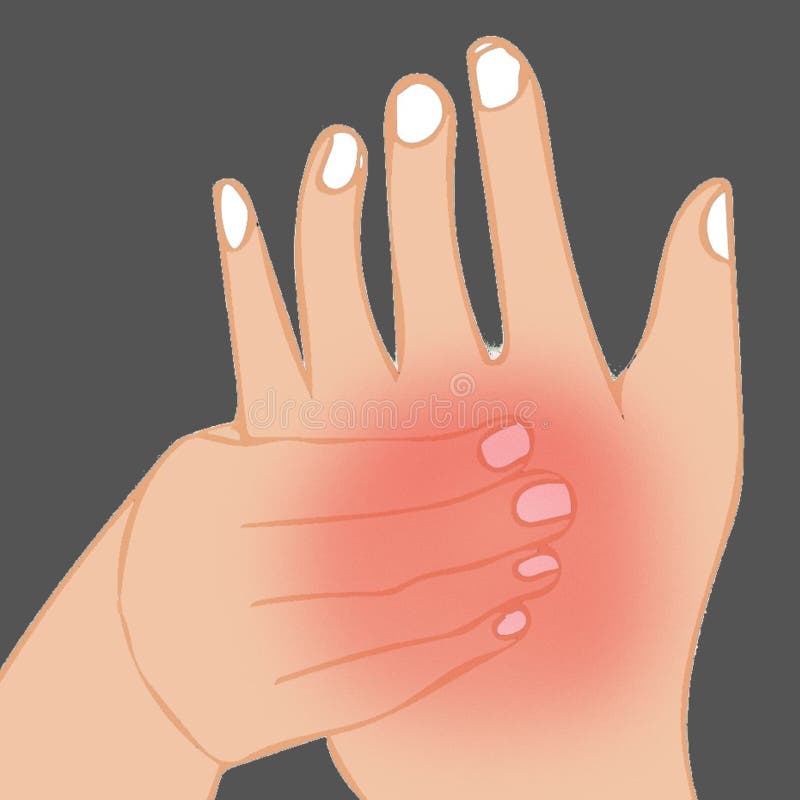 Pain inflammation - 1 stock illustration. Illustration of disease ...