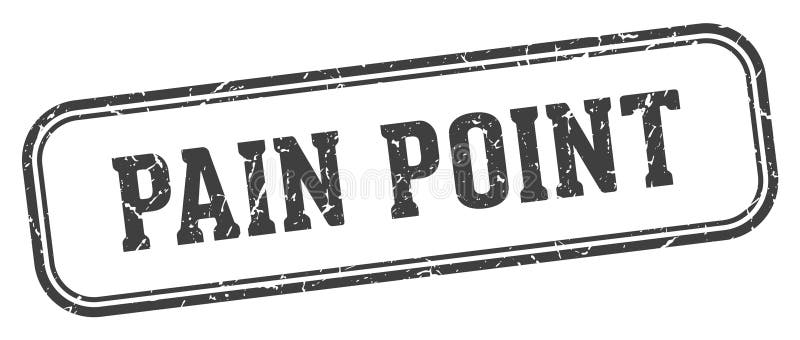 Pain Point Banner. Pain Point Speech Bubble, Label, Sticker, Sign ...