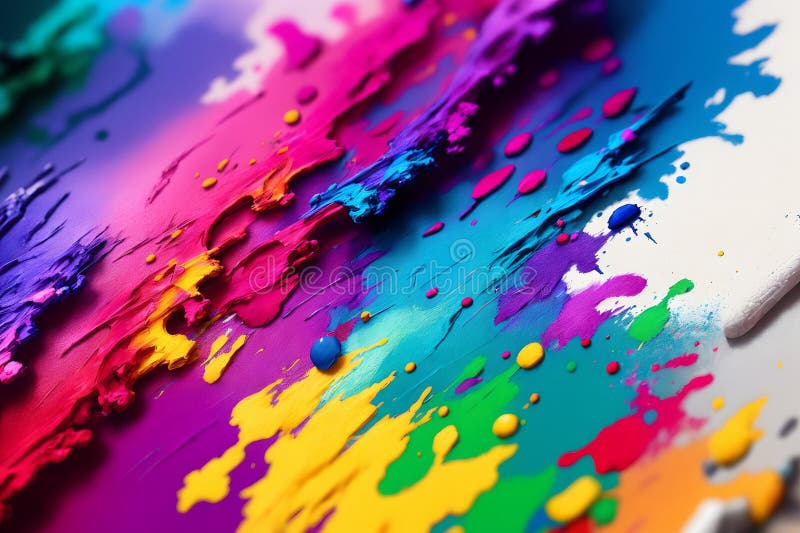Pain Splash, Paint Elements Stock Illustration - Illustration of line ...