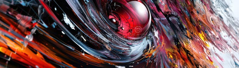 Pain and Suffering Depicted through Intense Distorted Abstract Art ...