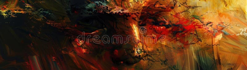 Pain and Suffering Represented through Intense Distorted Abstract Art ...