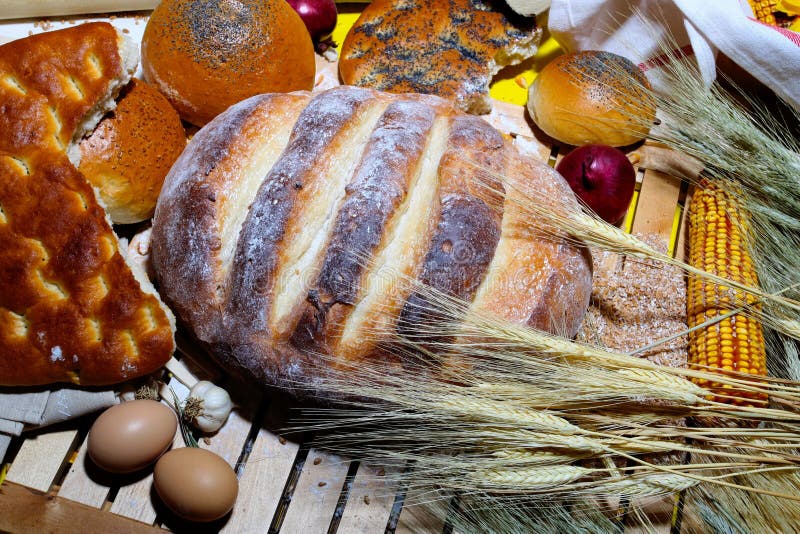 Pain traditionnel image stock. Image du régime, homemade - 26140505