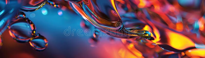 Pain Visualized through Sharp Distorted Abstract Shapes Stock ...