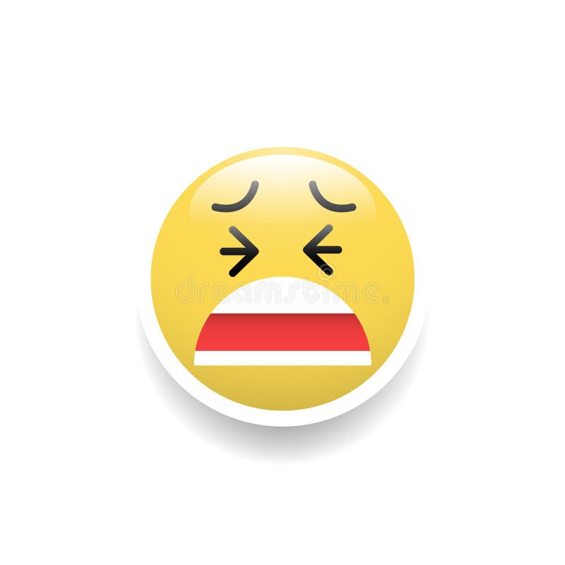 Painful Emoji Stock Illustrations – 105 Painful Emoji Stock ...