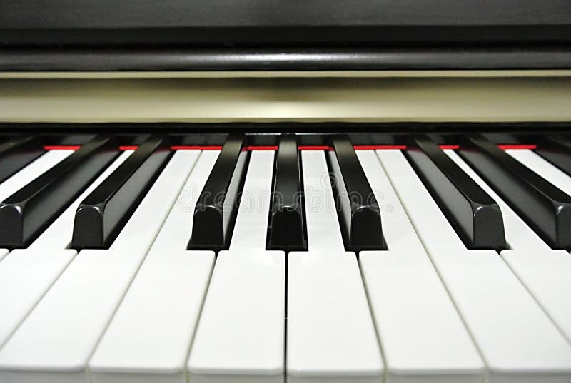 Piano Keys stock image. Image of jazz, performing, pianist - 30451123