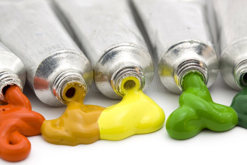 Paint stock photo. Image of color, fluid, paleta, artist - 10118062