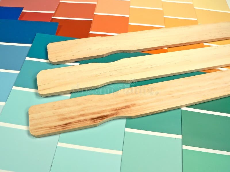 Paint Samples stock photo. Image of cmyk, renovation, match - 3144730