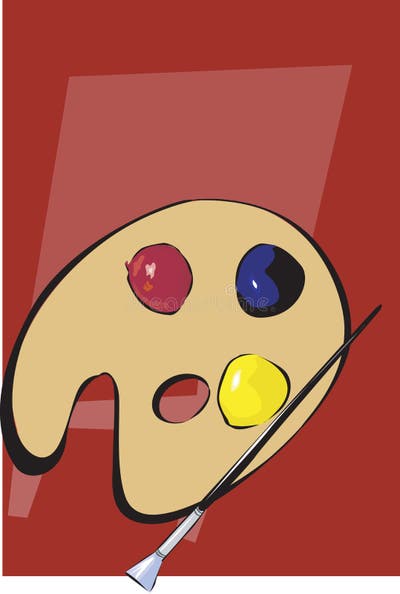 Brown Colour Cartoon Paint Stock Illustrations – 612 Brown Colour ...