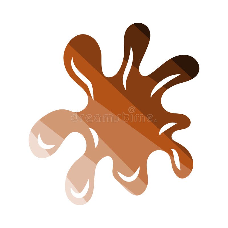 Paint Blot Icon stock vector. Illustration of logo, icon - 147450841