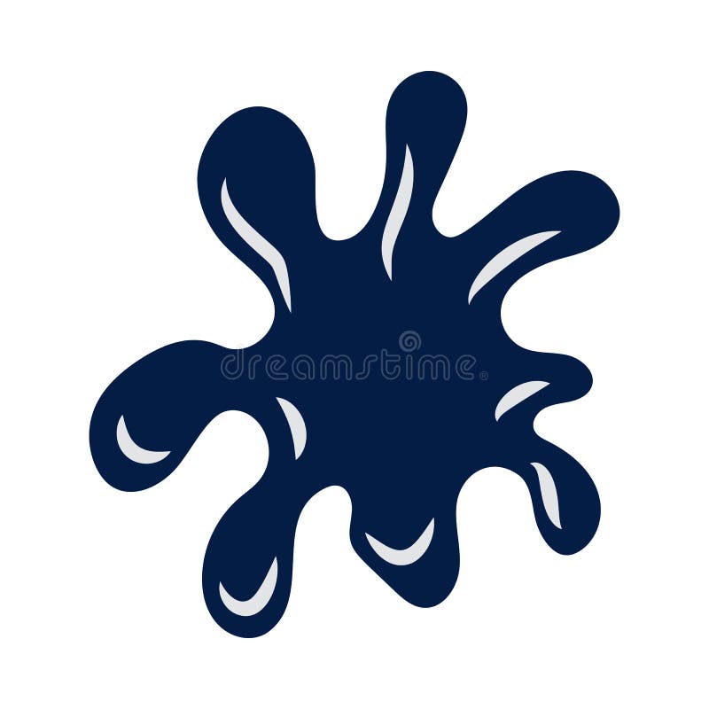Paint Blot Icon stock vector. Illustration of blot, sale - 238789807