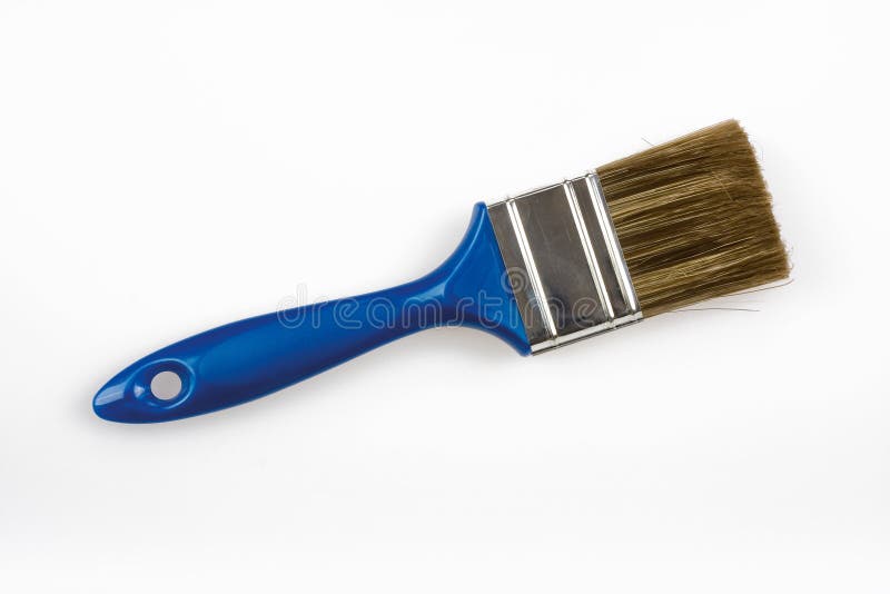 Paint brush stock photo. Image of work, hair, household - 25592640