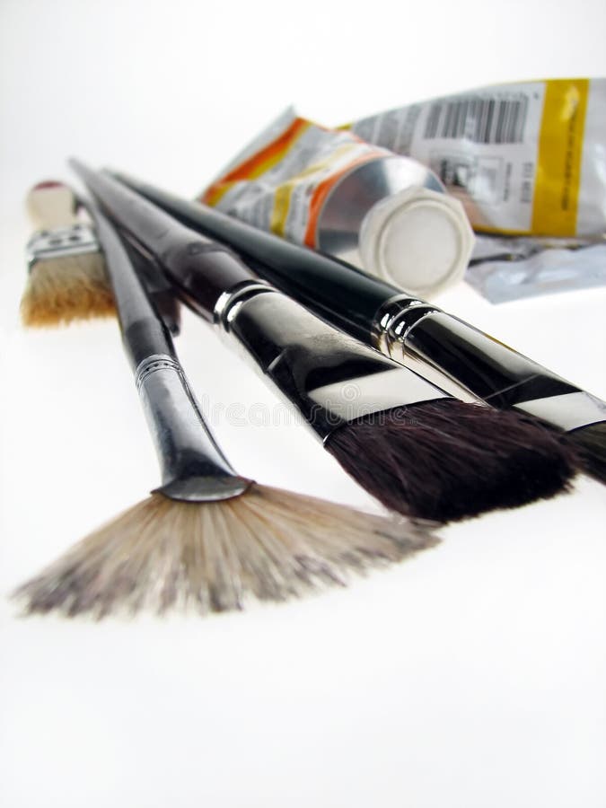 Paint Brush stock photo. Image of creating, decorate, paint - 3902228
