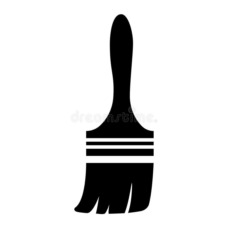 Brush Icon Vector Set. Draw Illustration Sign Collection. Painter ...