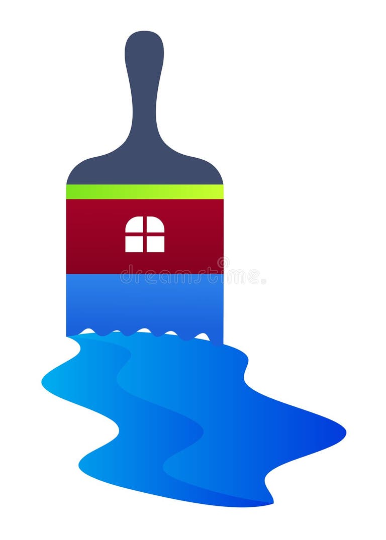 Paint House Exterior Stock Illustrations – 10,995 Paint House Exterior ...