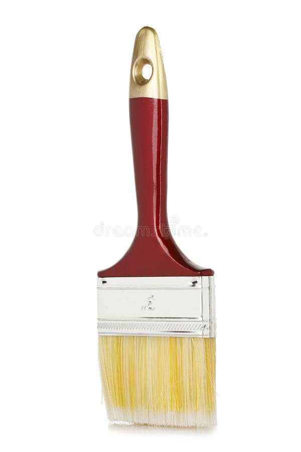 Paint brush and paint stock photo. Image of paintbrush - 64070692