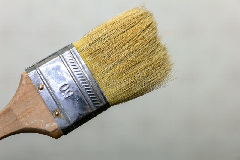 Old paint brush stock image. Image of design, kist, brush - 140210289