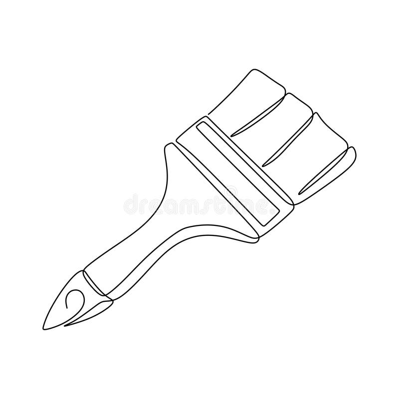 Paint Line Drawing Stock Illustrations – 213,725 Paint Line Drawing ...