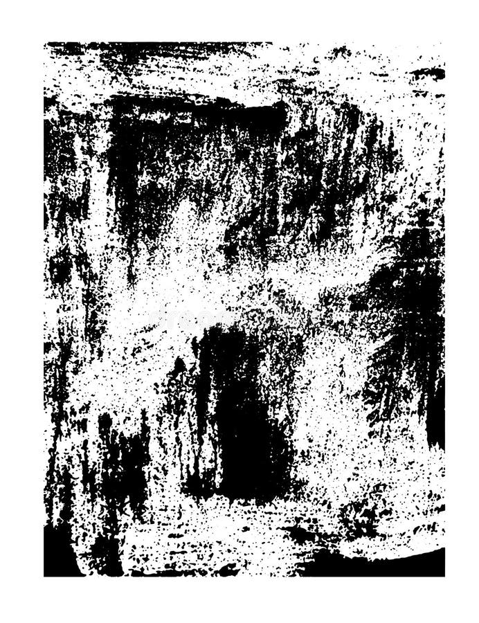 Rust on Weathered Metal Grudge Texture Stock Illustration ...