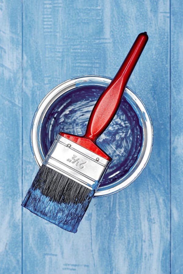 Paint Brush stock photo. Image of hair, redecorate, paint - 94047470