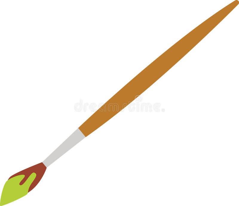 Paint Brush Tool stock vector. Illustration of drawing - 292145155