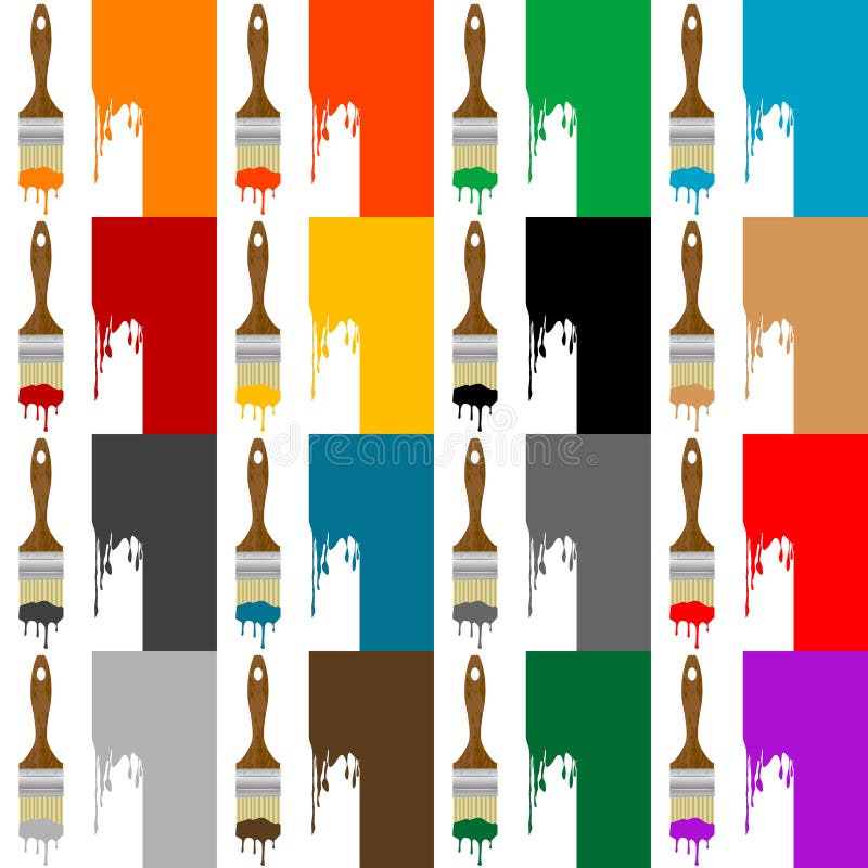 Color Swatch Swooshes 2 stock illustration. Illustration of isolated ...