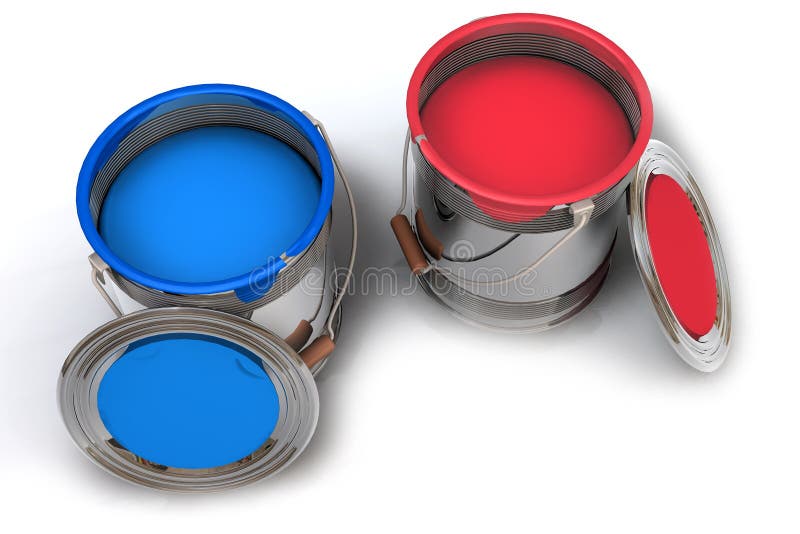 Top View Paint Bucket Stock Illustrations – 433 Top View Paint Bucket ...