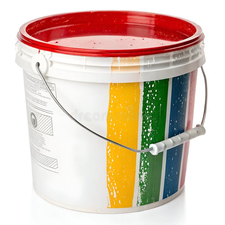 Paint Bucket stock illustration. Illustration of tools - 357386706