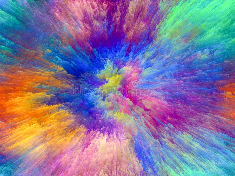 Paint Burst stock photo. Image of effect, vivid, vibrant - 79652460