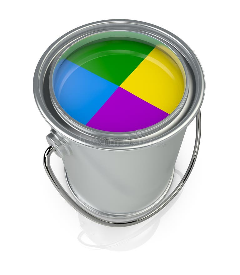 Paint Can Top View Stock Illustrations – 901 Paint Can Top View Stock ...