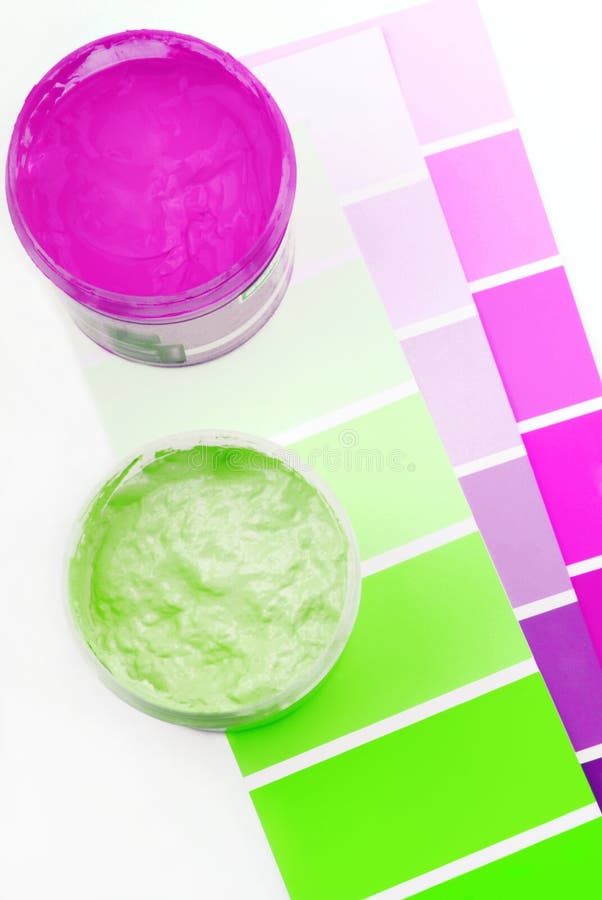 Paint color choice stock photo. Image of pink, details - 37545228